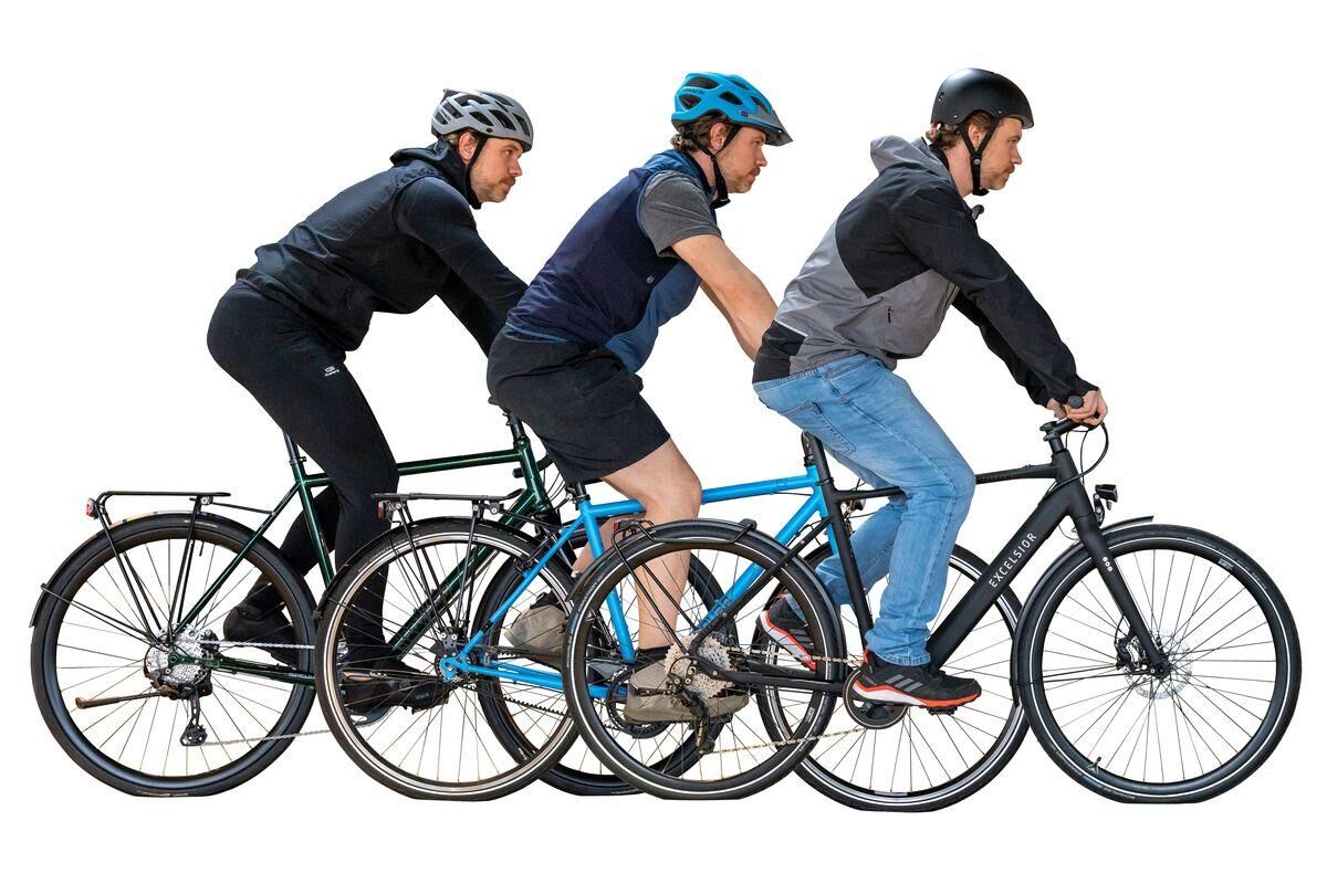 Setting up a bike ergonomically: This way you're sitting on your city ...